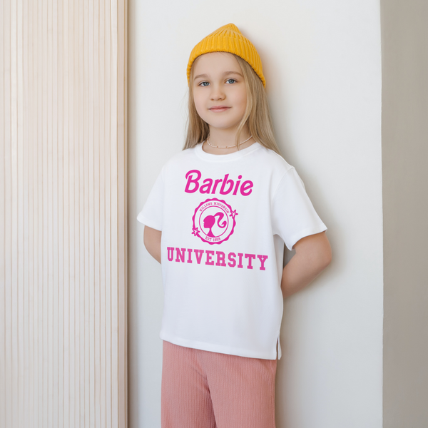 Barbie University DTF Transfer | DTF Transfer | WeprintUpressirl – We ...