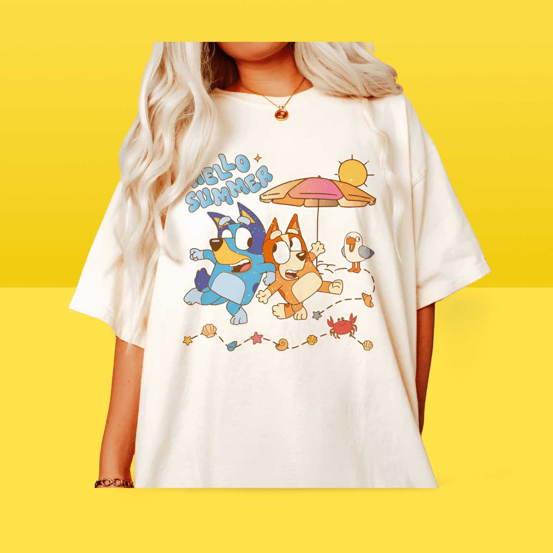 Bluey Summer DTF Transfer | DTF Transfer | WeprintUpressirl – We Print ...